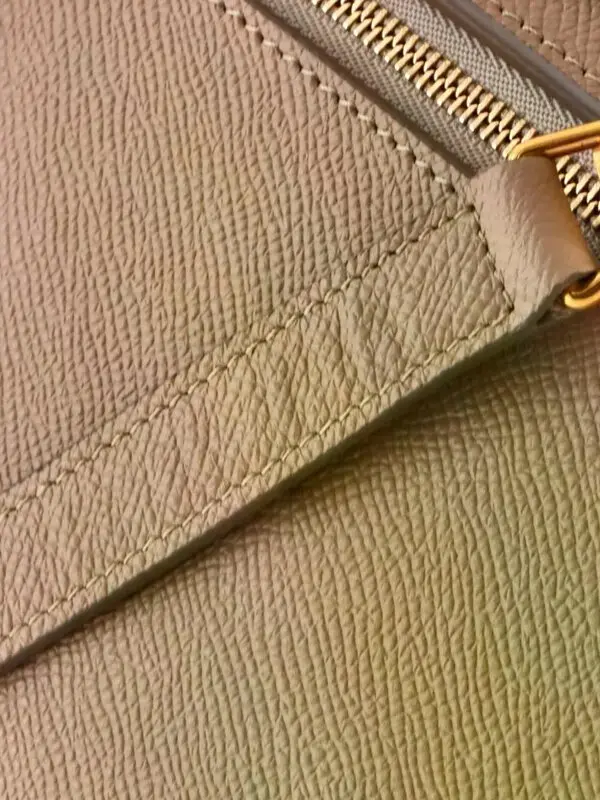 Celine Belt Bag Textured Leather Micro Satchel