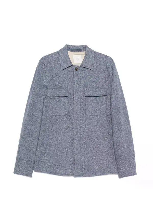 Eleventy Button-fastening Flap-pocket Shirt Jacket