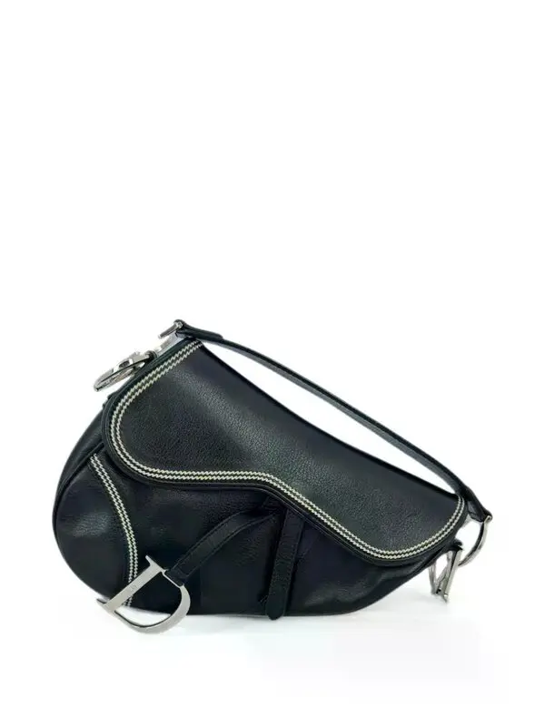 Dior Saddle Leather Shoulder Bag