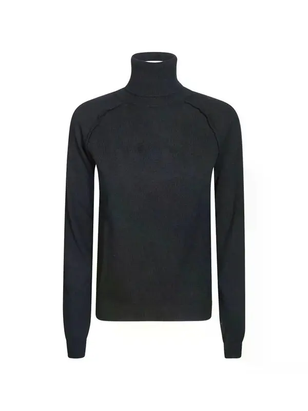 DONDUP Polo-neck Wool Sweater