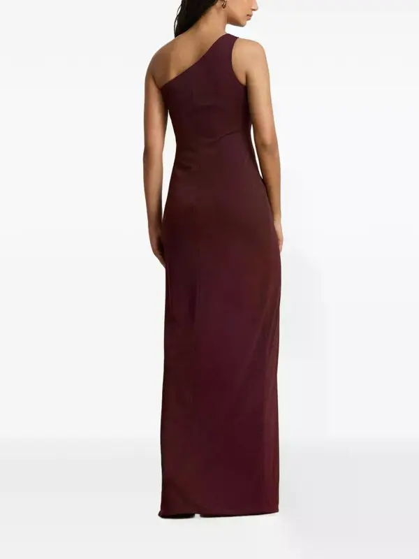 Ralph Lauren Elsie One-shoulder Maxi Dress With Hardware Detail