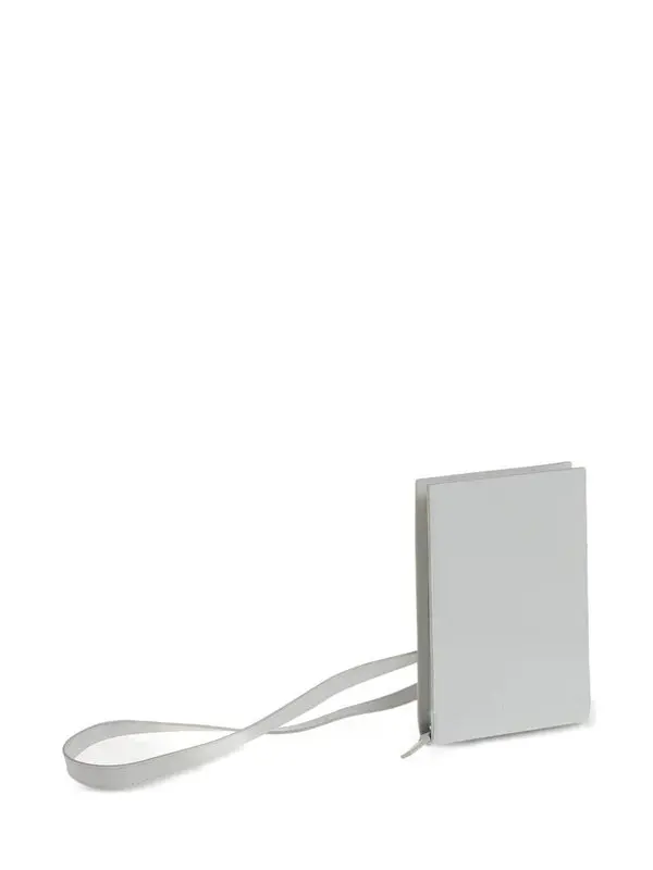 Jacquemus Leather Wallet With Shoulder Strap