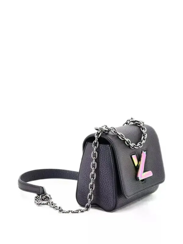 LOUIS VUITTON Twist Handbag Taurillon Leather Mini Crossbody Bag