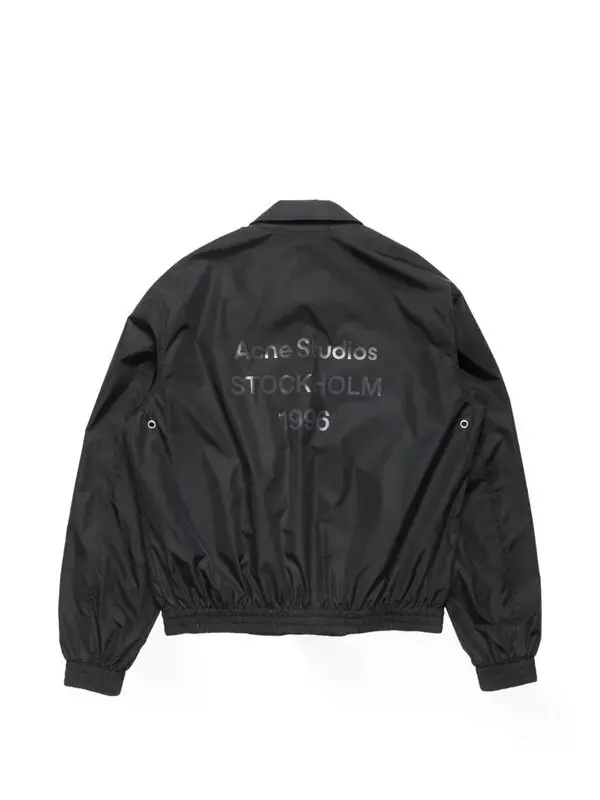 Acne Studios Logo-print Zip-up Jacket
