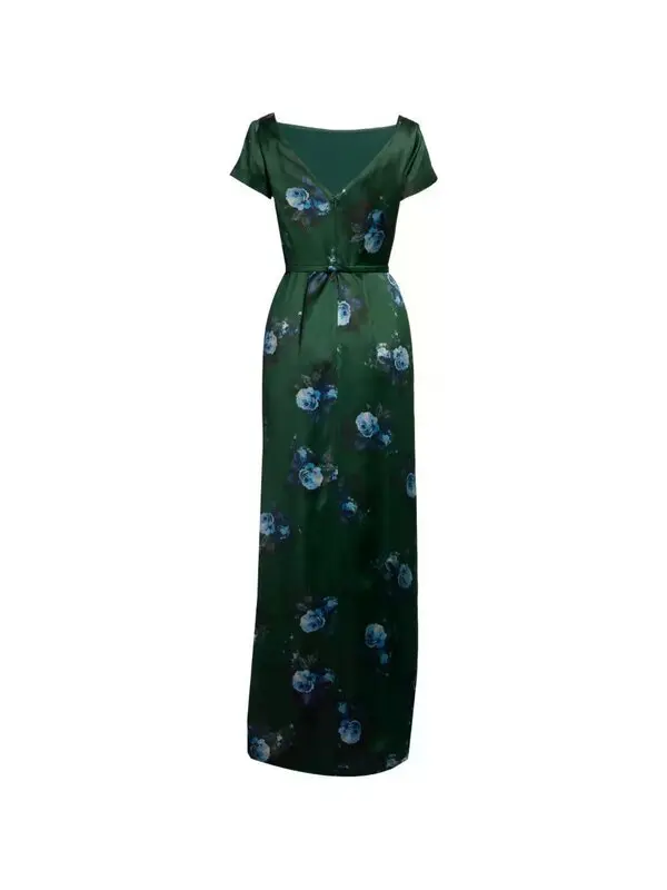 Erdem Margot Bouquet Floral-print Gown