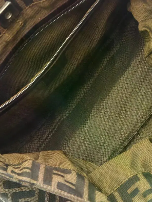 Fendi Zucca Monogram Canvas Tote Bag