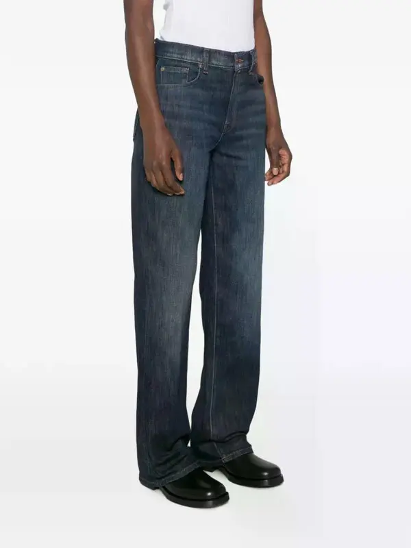 7 For All Mankind Stovepipe Belt-loop Jeans