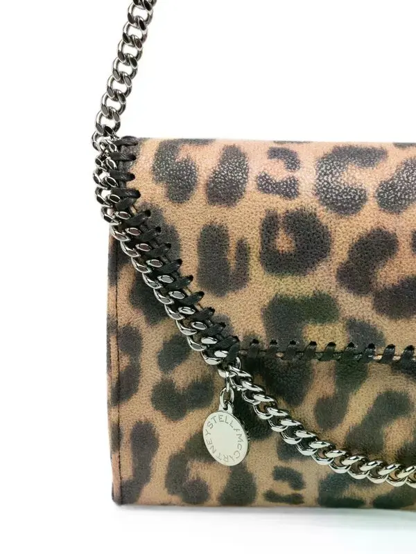 Stella McCartney Falabella Leopard Print Shoulder Bag