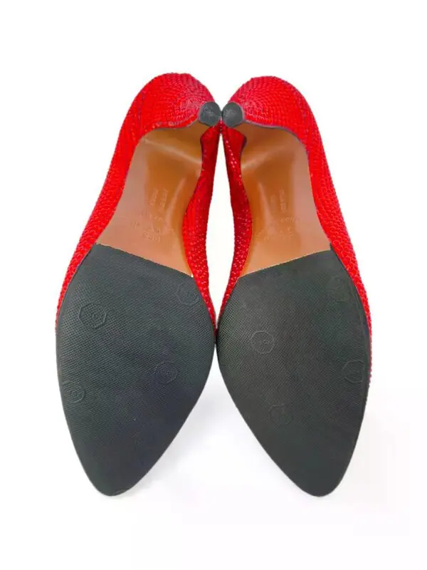 FERRAGAMO 1960 Crystal-embellished Pumps