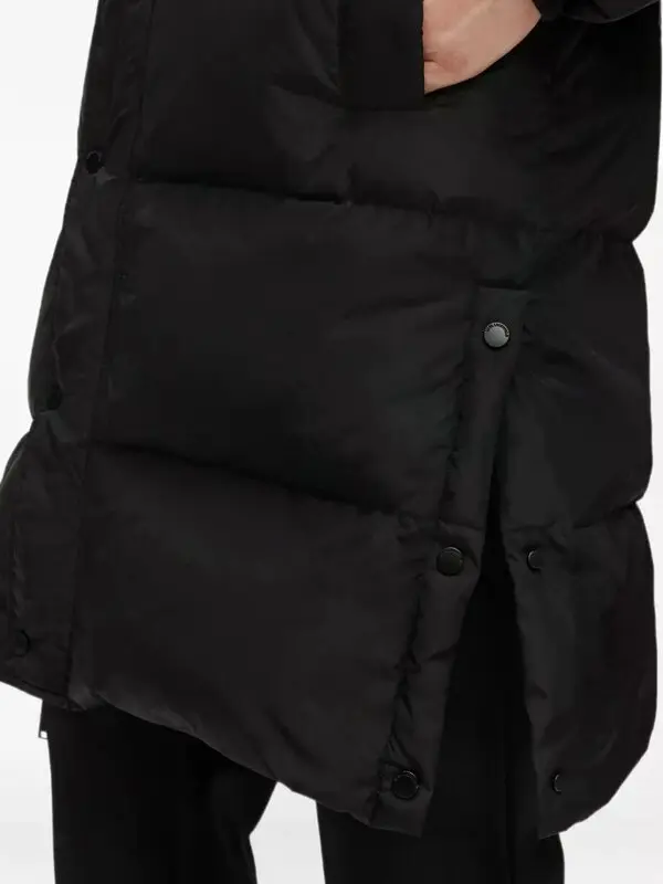 Karl Lagerfeld Long Hooded Puffer Jacket