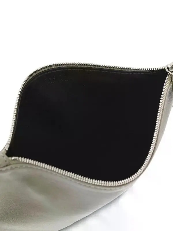 THE ROW Leather Envelope Bag With Wrist Strap