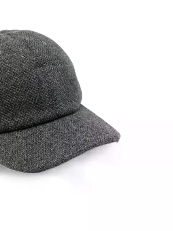 Kiton Knitted Baseball Cap - Grey