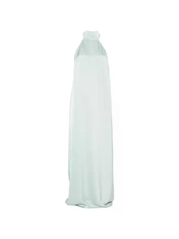 THE ARCHIVIA Riviera Halterneck Backless Maxi Dress