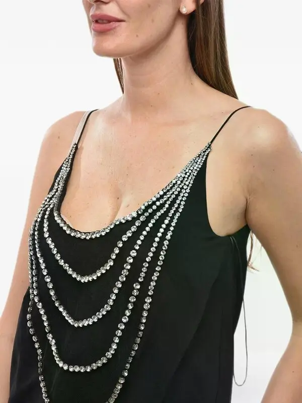 Stella McCartney Kenna Rhinestone-embellished Top