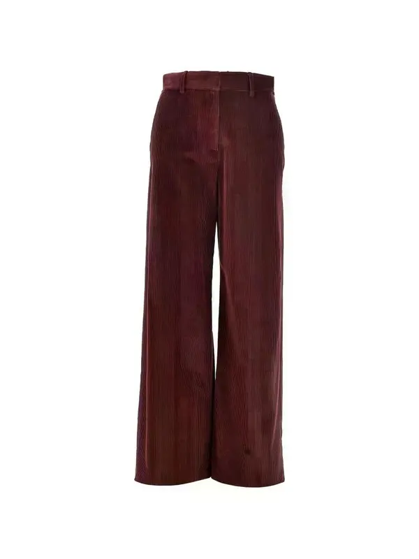 Max Mara Corduroy Straight-leg Trousers