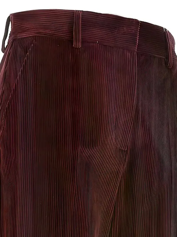 Max Mara Corduroy Straight-leg Trousers