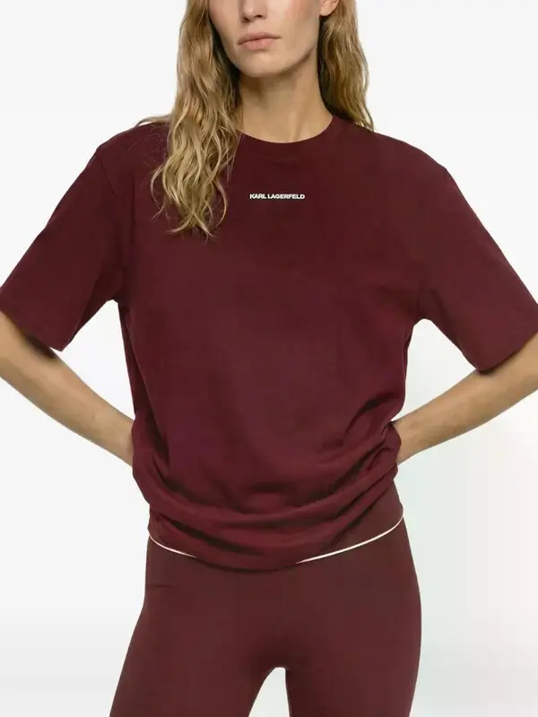 Karl Lagerfeld Logo Athleisure T-shirt