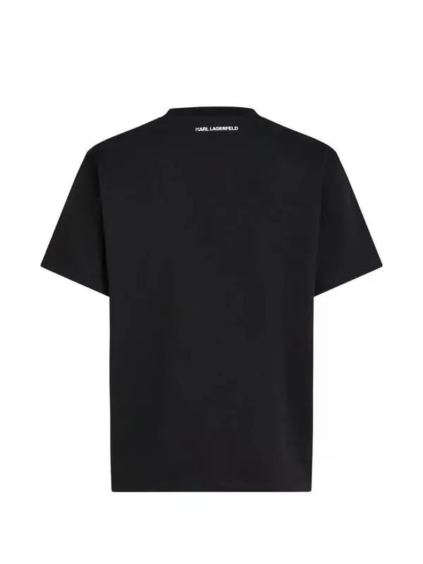 Karl Lagerfeld Ikon Choupette Print T-shirt
