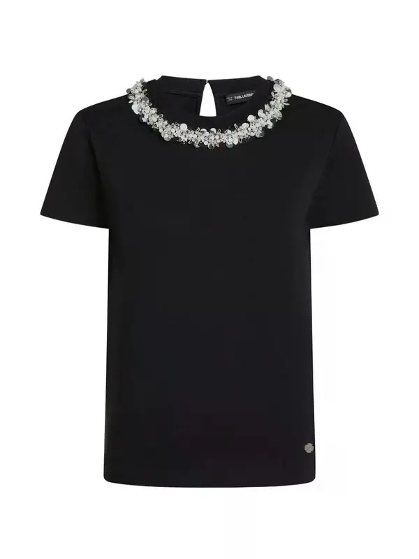 Karl Lagerfeld Embellished T-shirt