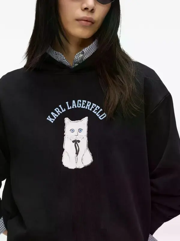 Karl Lagerfeld Ikon Choupette Hoodie