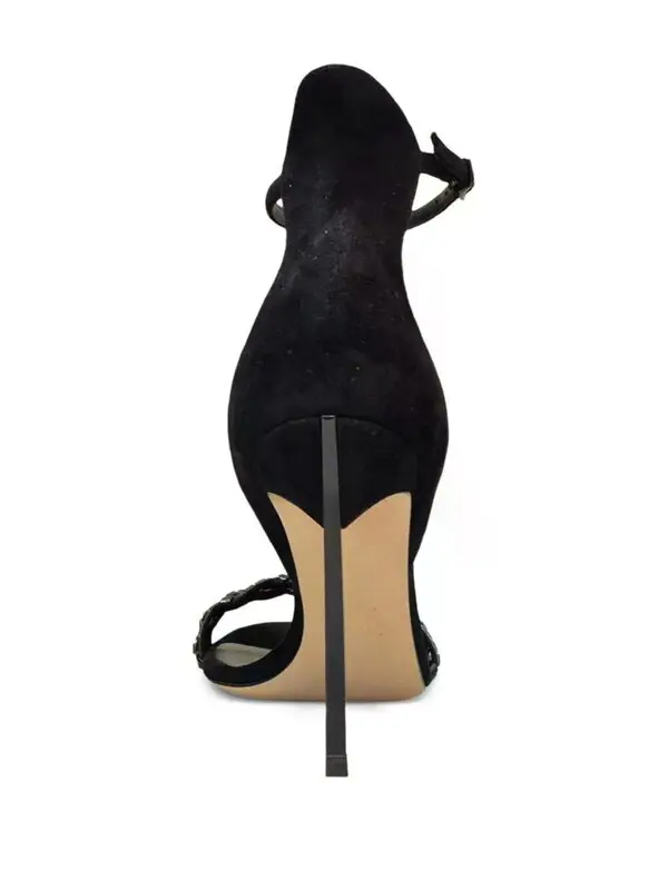 Casadei Blade Braided-strap Sandals