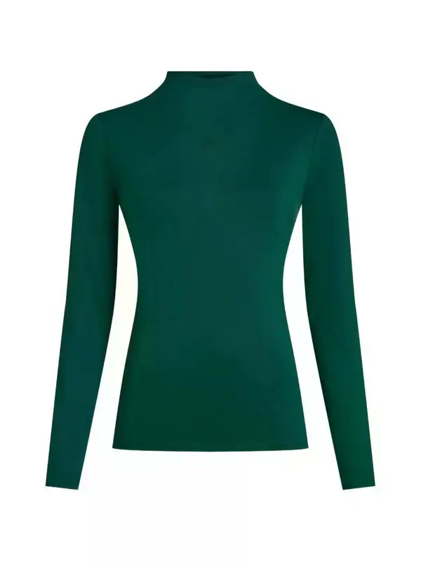 Karl Lagerfeld Mock Neck Long-sleeved Top
