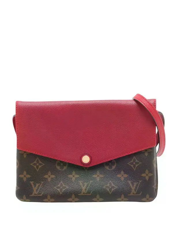 LOUIS VUITTON 2015 Monogram Twice Crossbody Bag