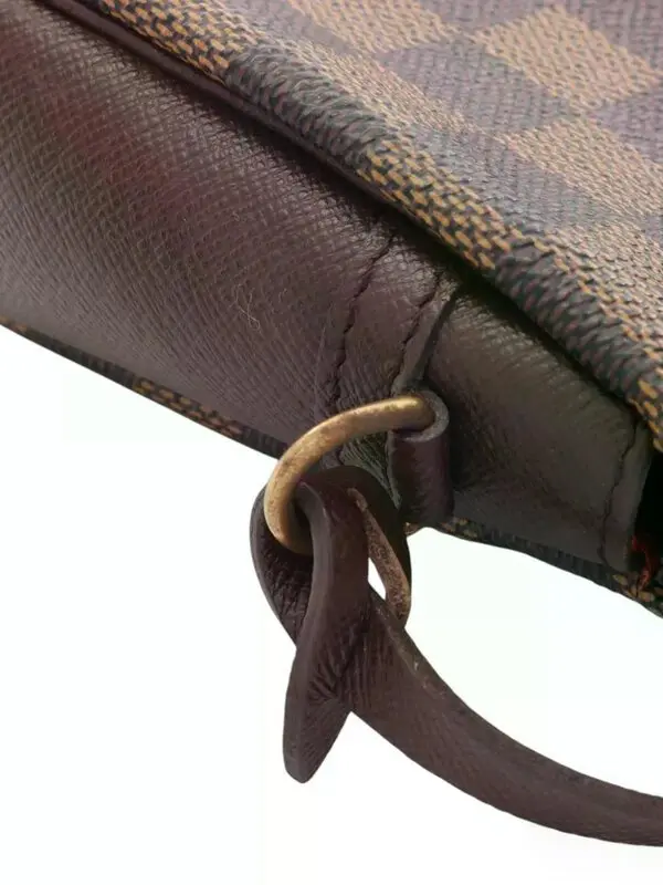 LOUIS VUITTON 1997 Damier Ebene Trousse Pochette Handbag
