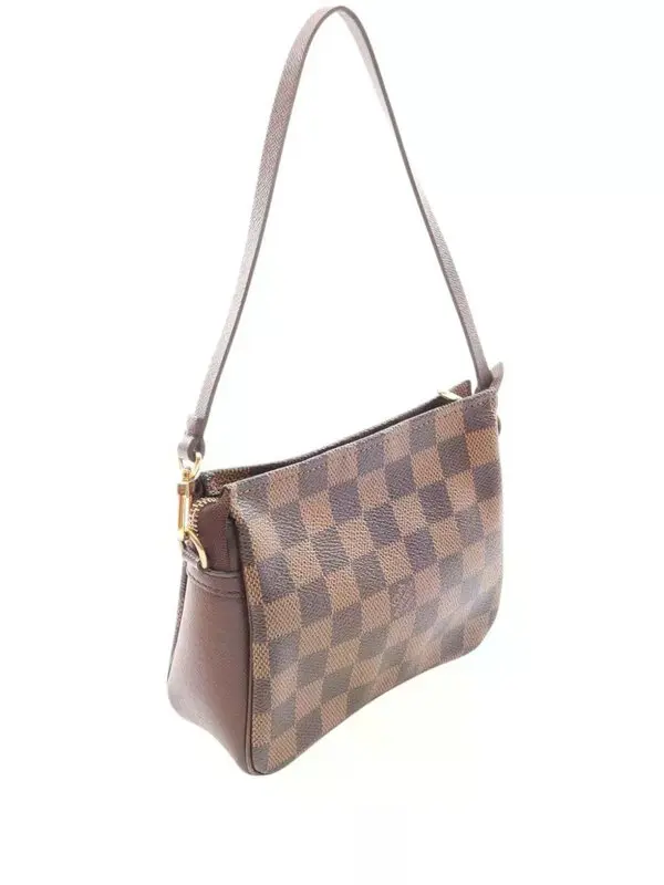 LOUIS VUITTON 1997 Damier Ebene Trousse Pochette Handbag