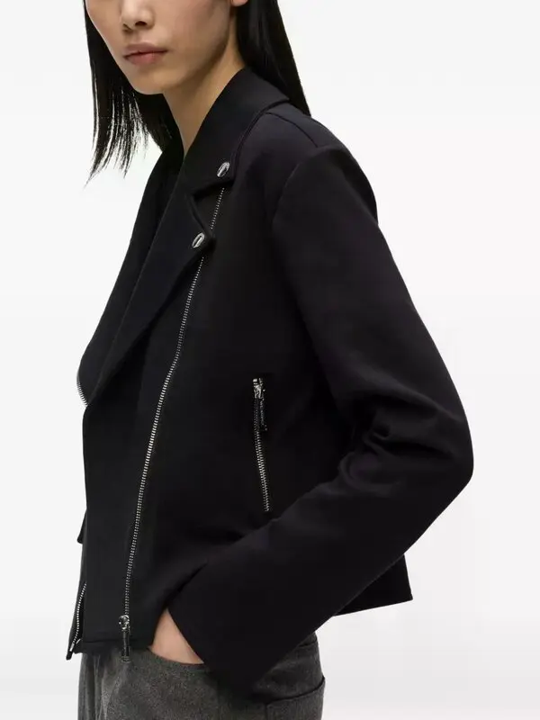 Karl Lagerfeld Zip-up Biker Jacket