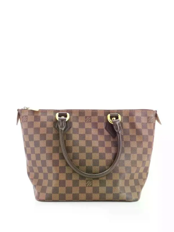 LOUIS VUITTON Saleya Handbag Damier Pm Tote Bag - Brown