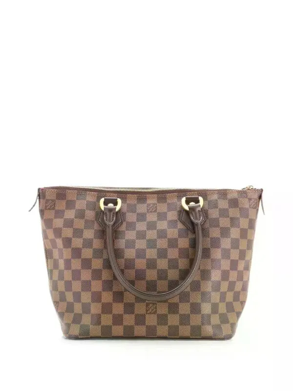 LOUIS VUITTON Saleya Damier Pm Tote Bag - Brown