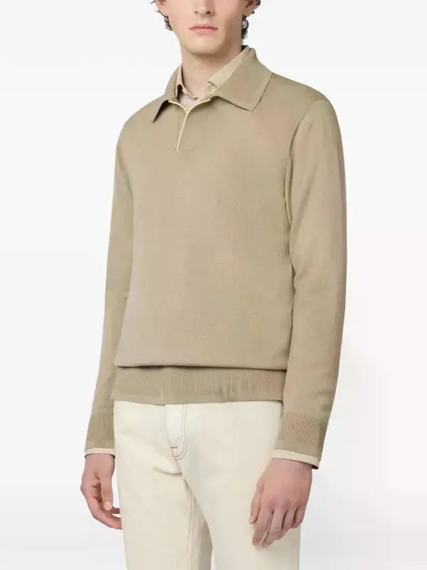TOD'S Polo Shirt In Merino Wool