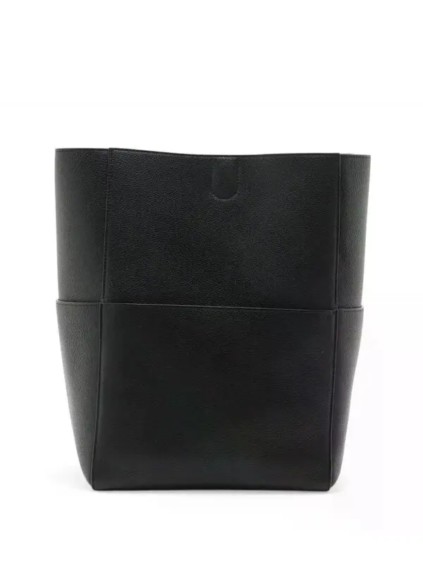 Celine 2000-2026 Medium Leather Seau Sangle Bucket Bag