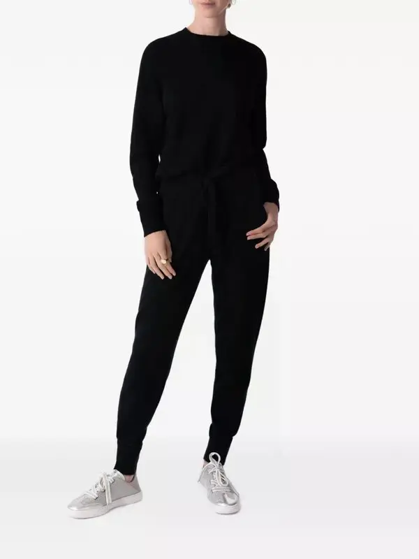 Minnie Rose Cashmere Track Pants