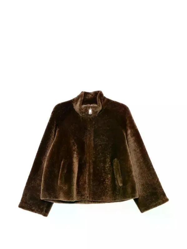 MANZONI 24 Shearling Zip-up Jacket