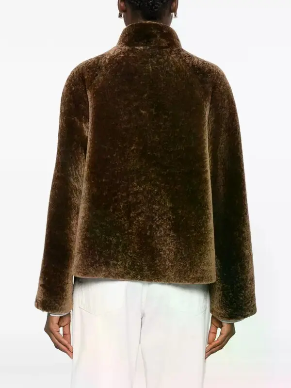MANZONI 24 Shearling Zip-up Jacket