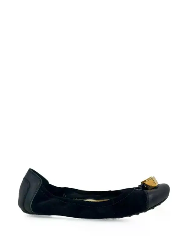 LOUIS VUITTON Monogram Cube Ballet Flats