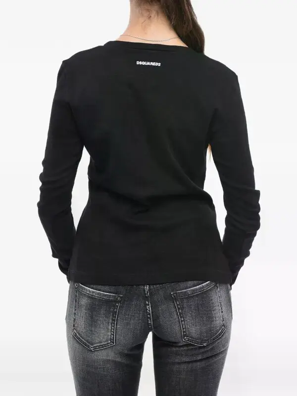 Dsquared2 Logo Print Long-sleeve T-shirt