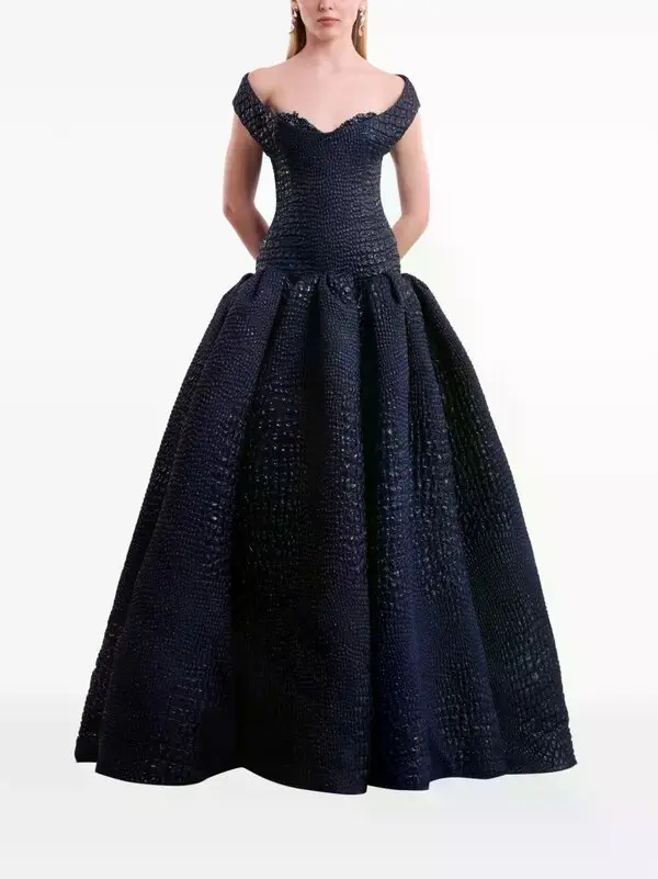 GEMY MAALOUF Off-shoulder Sweetheart Dress