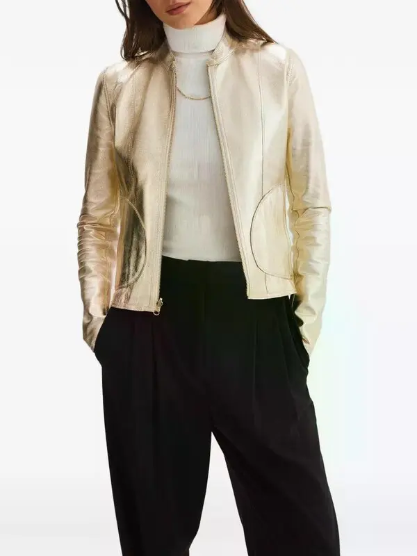 LAMARQUE Chapin Reversible Leather Jacket