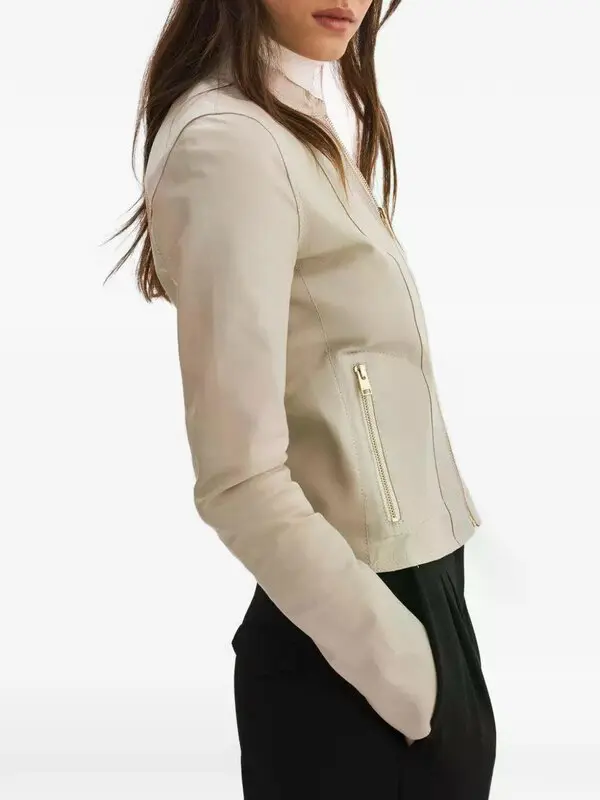 LAMARQUE Chapin Reversible Leather Jacket