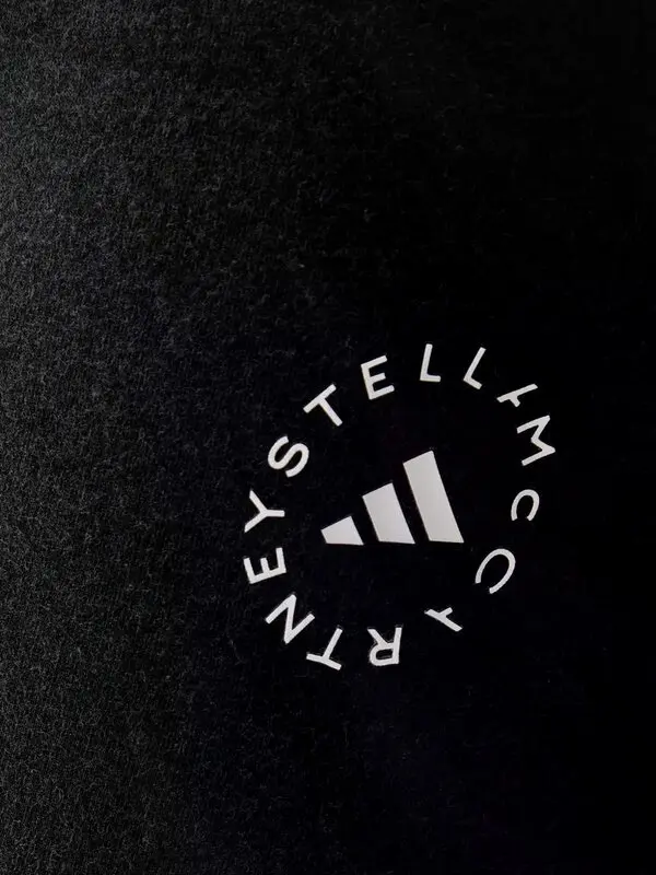 Adidas By Stella McCartney Logo-print Ruched Leggings