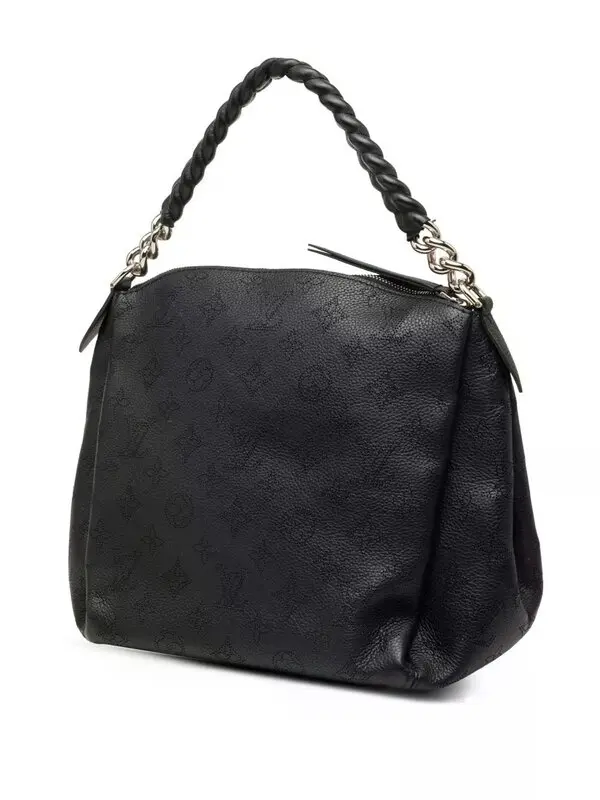 LOUIS VUITTON Monogram Mahina Babylone Chain Bb Satchel