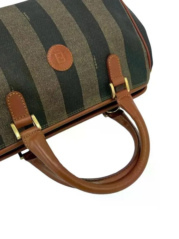 Fendi 20th Century Pequin Boston Bag