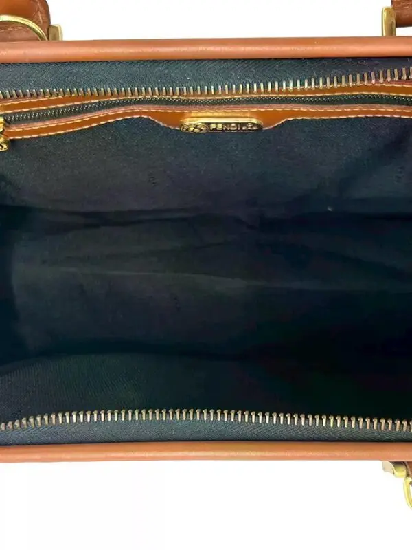 Fendi 20th Century Pequin Boston Bag