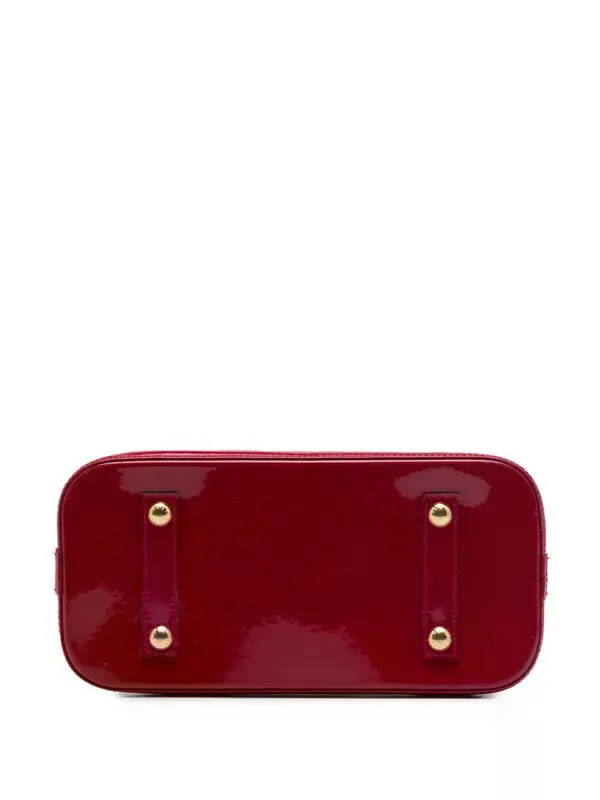 LOUIS VUITTON 2015 Monogram Vernis Alma Pm Handbag