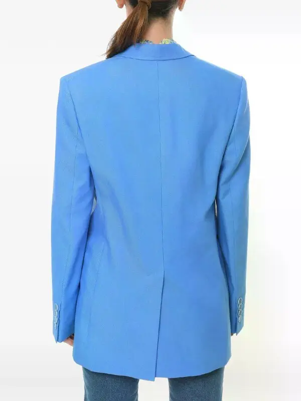 Stella McCartney Twill Blazer With Flap Pockets