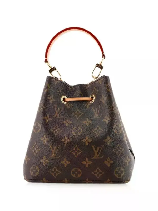 LOUIS VUITTON Monogram Canvas Bb Bucket Bag - Brown
