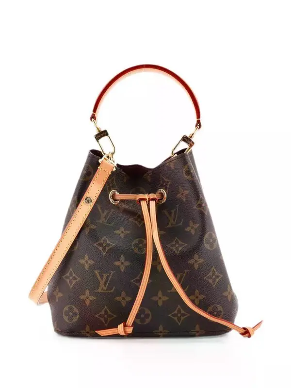 LOUIS VUITTON Monogram Canvas Bb Bucket Bag - Brown